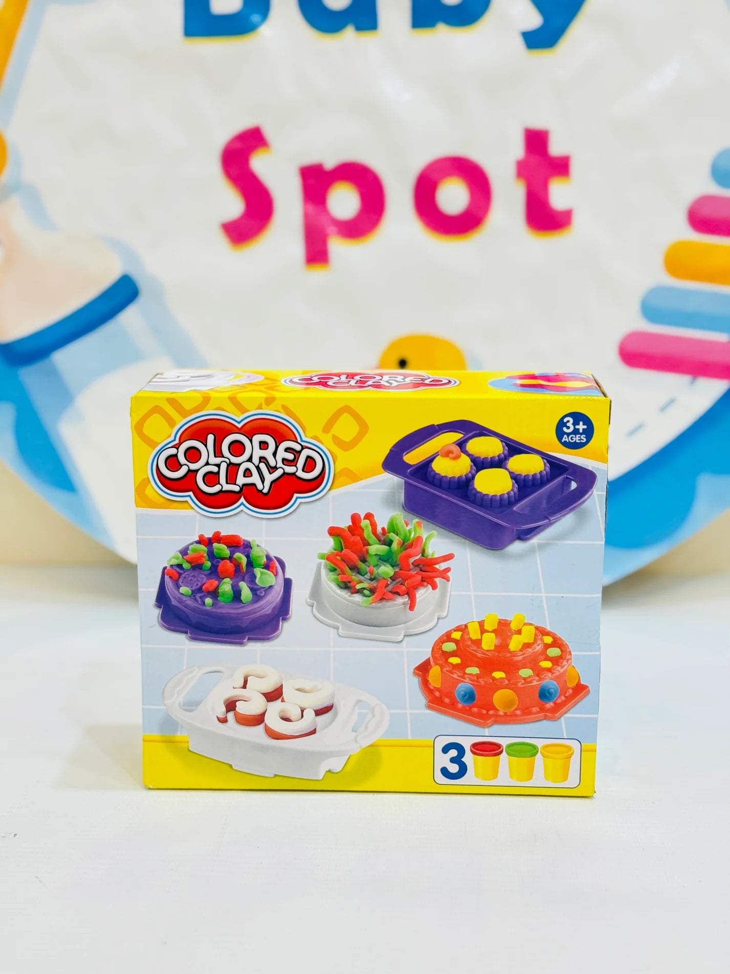 Kids Colored Clay Set – Unleash Their Creativity! – BabySpot