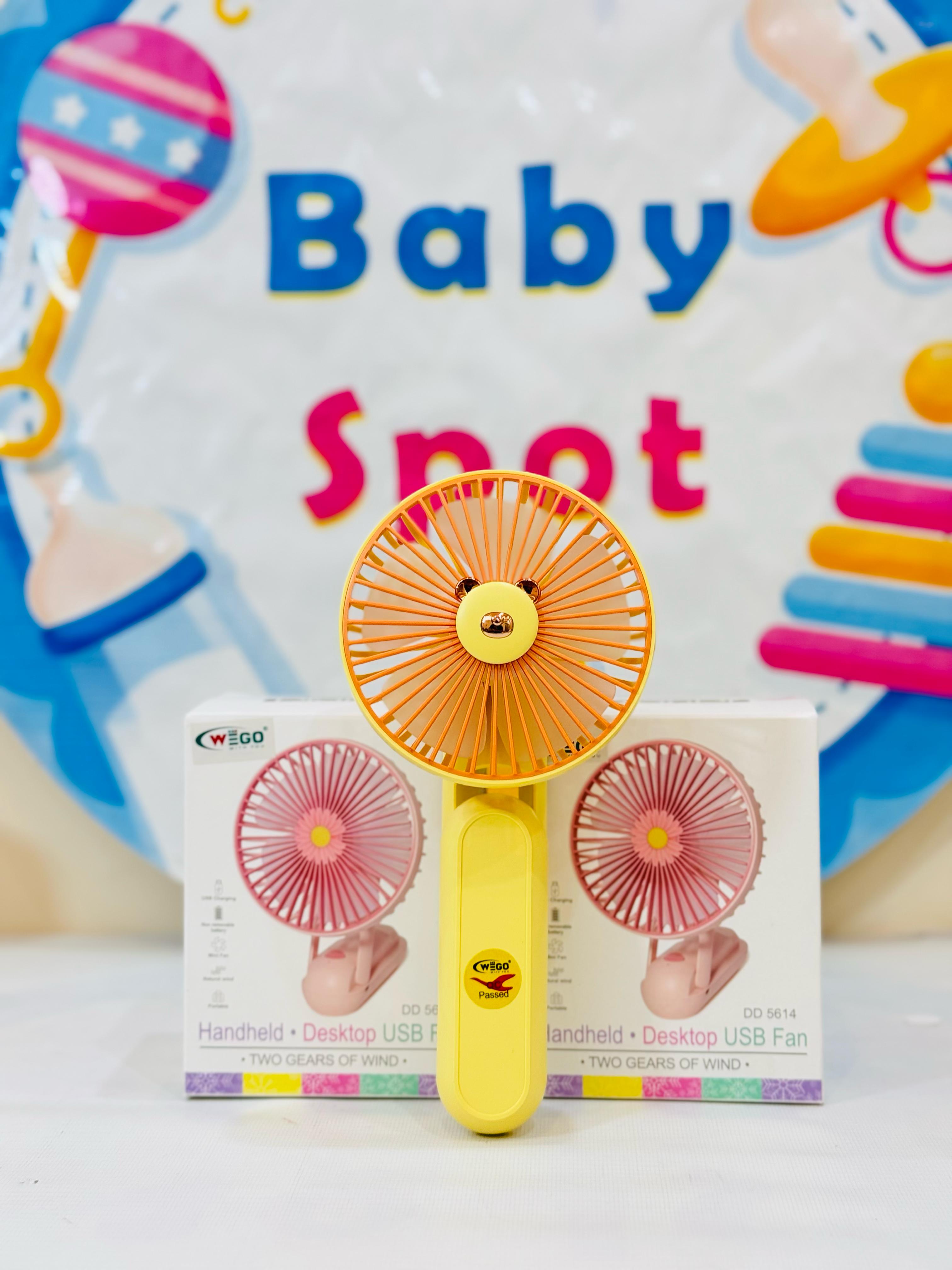 Mini rechargeable electric hand fans – BabySpot