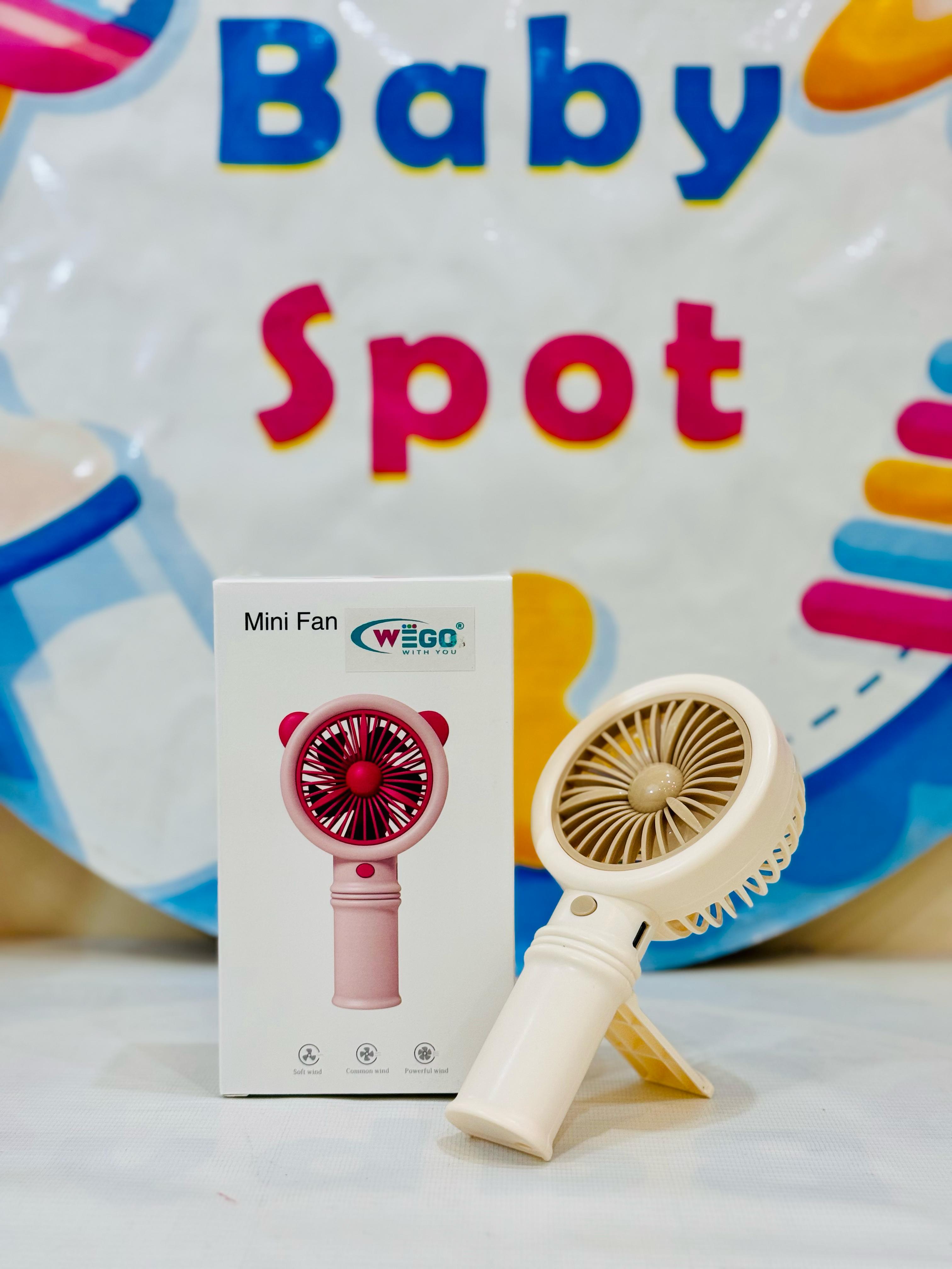 Mini rechargeable electric hand fans – BabySpot